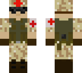 docter of the war the medicenus army | Minecraft Skin