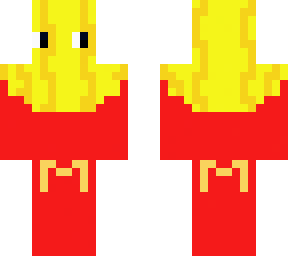 french fries | Minecraft Skin