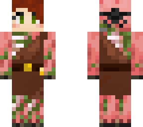 piglin human mask | Minecraft Skin