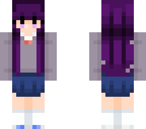 yuri ddlc | Minecraft Skins