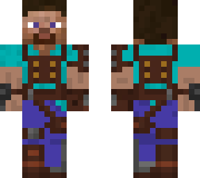 Armored Steve | Minecraft Skin