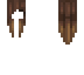 brown side swept bangs base (highlights) | Minecraft Skin
