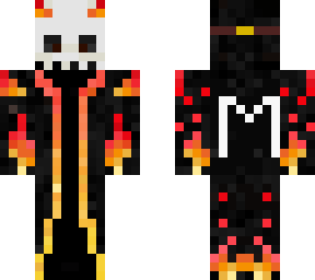 fire demon | Minecraft Skins