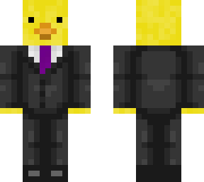 duck in suit | Minecraft Skins