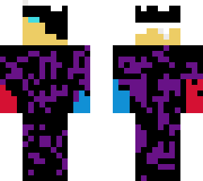 gojo saturo | Minecraft Skin