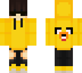 IntrovertBanana Skin no lag full fix skin | Minecraft Skin