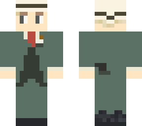 Loid Forger from SpyxFamily (with Hat) | Minecraft Skin