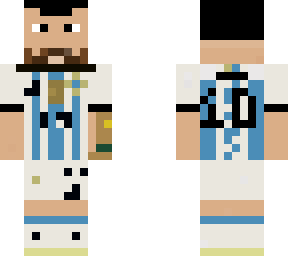 messi world cup | Minecraft Skins