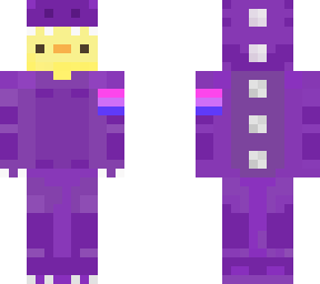 purple dino duck | Minecraft Skin