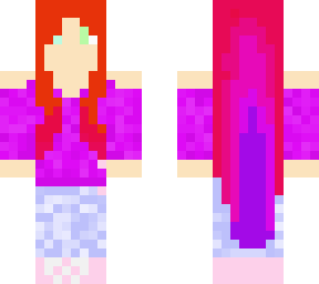 Amber Casual | Minecraft Skin