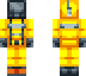 hazmat suit | Minecraft Skin