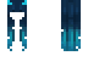 horns - ombre hair base | Minecraft Skin