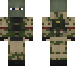 Rainbow Six Siege Tachanka | Minecraft Skin