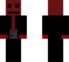red blob guy tuxedo | Minecraft Skin