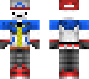 Ash Conflict Bear | Minecraft Skin