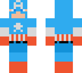 captian america (vintage) | Minecraft Skin