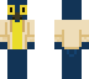 Hyacinth Macaw | Minecraft Skin