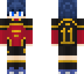 blue lock | Minecraft Skins