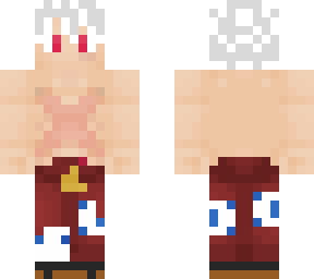 MASTERED GEAR 5 LUFFY | Minecraft Skin