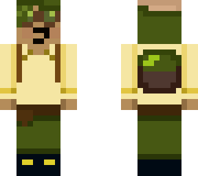 Olive cookie! (CookieRun) | Minecraft Skin