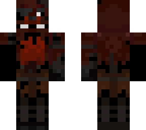 Phantom Foxy - Five Nights At Freddy's | Minecraft Skin