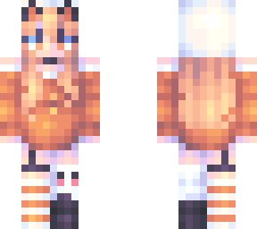 Pumpkin Cat | Minecraft Skin