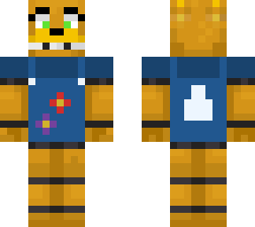 Spring Bonnie girl in overalls #1 | Minecraft Skin