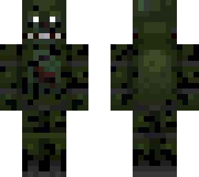 fnaf springtrap | Minecraft Skins