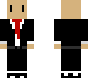 Terno preto stumble guys | Minecraft Skin