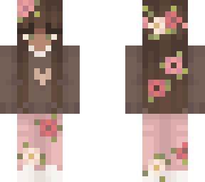 floral contest entry | Minecraft Skin