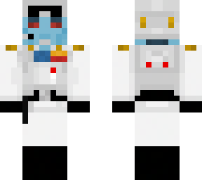 Grand Admiral Thrawn, Warlord of the Empire | Minecraft Skin