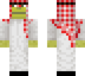 muslim shrek | Minecraft Skin
