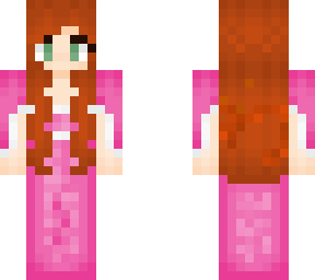Pink Dress | Minecraft Skin