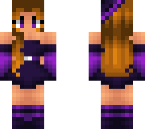 cute witch | Minecraft Skins