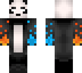 Fire Panda | Minecraft Skin