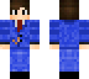 Plaz (blue suit) | Minecraft Skin