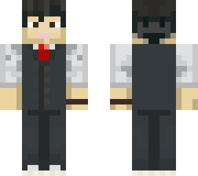 skin de traje elegante | Minecraft Skin