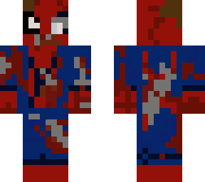 Spiderman zombie (Marvel zombies) | Minecraft Skin