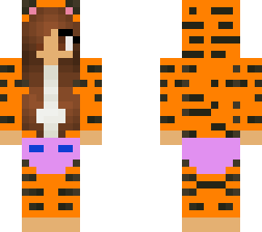 tiger girl | Minecraft Skins