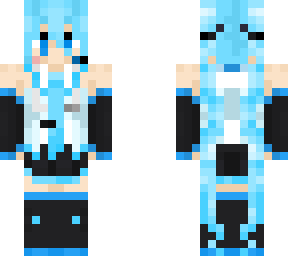 Hatsune Miku V4 | Minecraft Skin