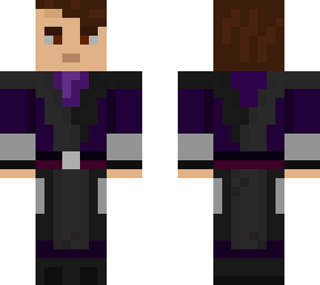 Purple force user robes | Minecraft Skin