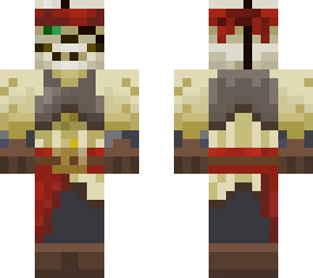 Skeleton Buccaneer | Minecraft Skin