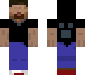 Brine/Nuke without eyes | Minecraft Skin