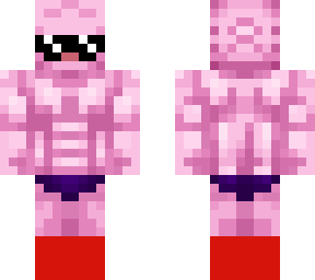 buff kirby | Minecraft Skin