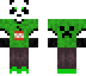 Creeper Panda | Minecraft Skin