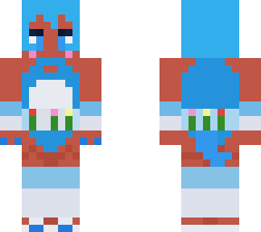 fin fin girl | Minecraft Skin