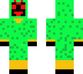 very cool creeper human | Minecraft Skin