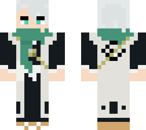 Captain Toshiro Hitsugaya (Post time skip) | Minecraft Skin