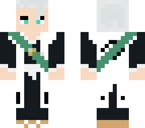 Captain Toshiro Hitsugaya (Pre time skip) | Minecraft Skin