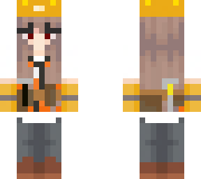 construction worker girl | Minecraft Skins
